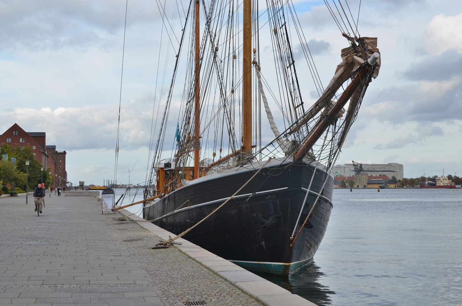 The Things I Enjoy: Havet and Halmø - Two vintage sailing ships in ...