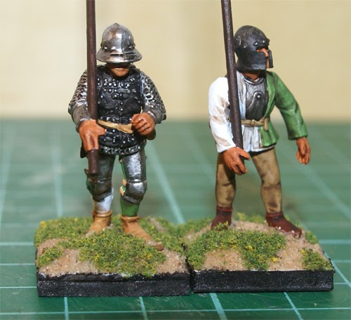 Deadkingsrise Painting and Modelling: Perry 15th Century German Pikemen
