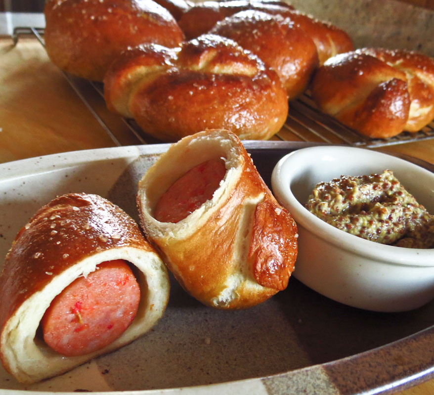 OnTheMove-In the Galley: Soft Pretzel Bites, Buns and Sausage Rolls