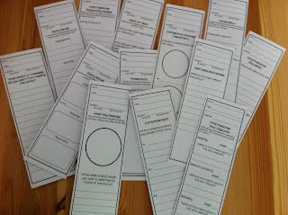Plug-n-Plan: Common Core Reading Response Bookmarks