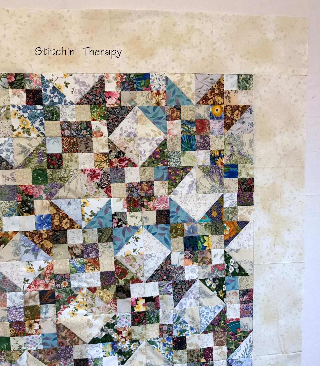 Stitchin' Therapy: Border progression