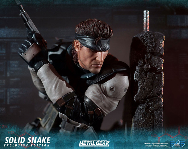 Metal Gear Solid - Solid Snake statue (First 4 Figures)