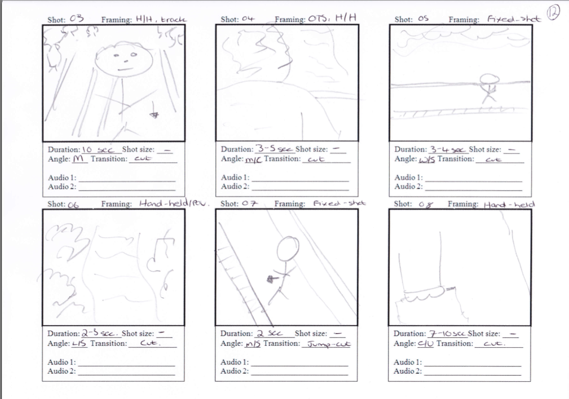 Inside my mind: Drama Storyboard