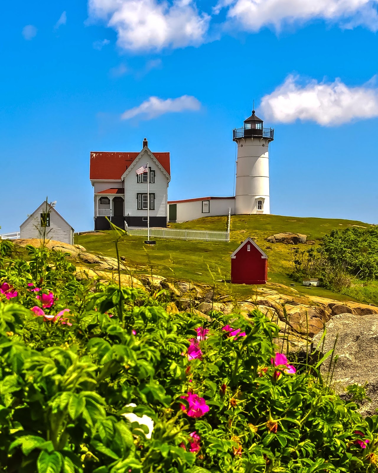 Maine Lighthouses and Beyond: Cape Neddick (Nubble) Lighthouse