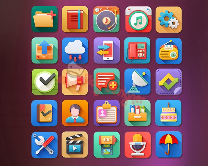 Miễn phí tải về bộ icon 3D đẹp mắt cho Designer | Blog Designer ...