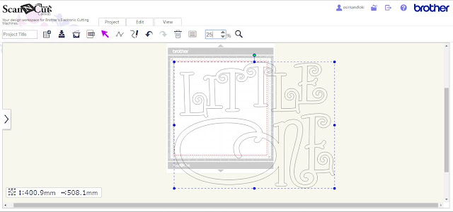 How to cut an image larger than your cutting mat in Brother Scan and ...