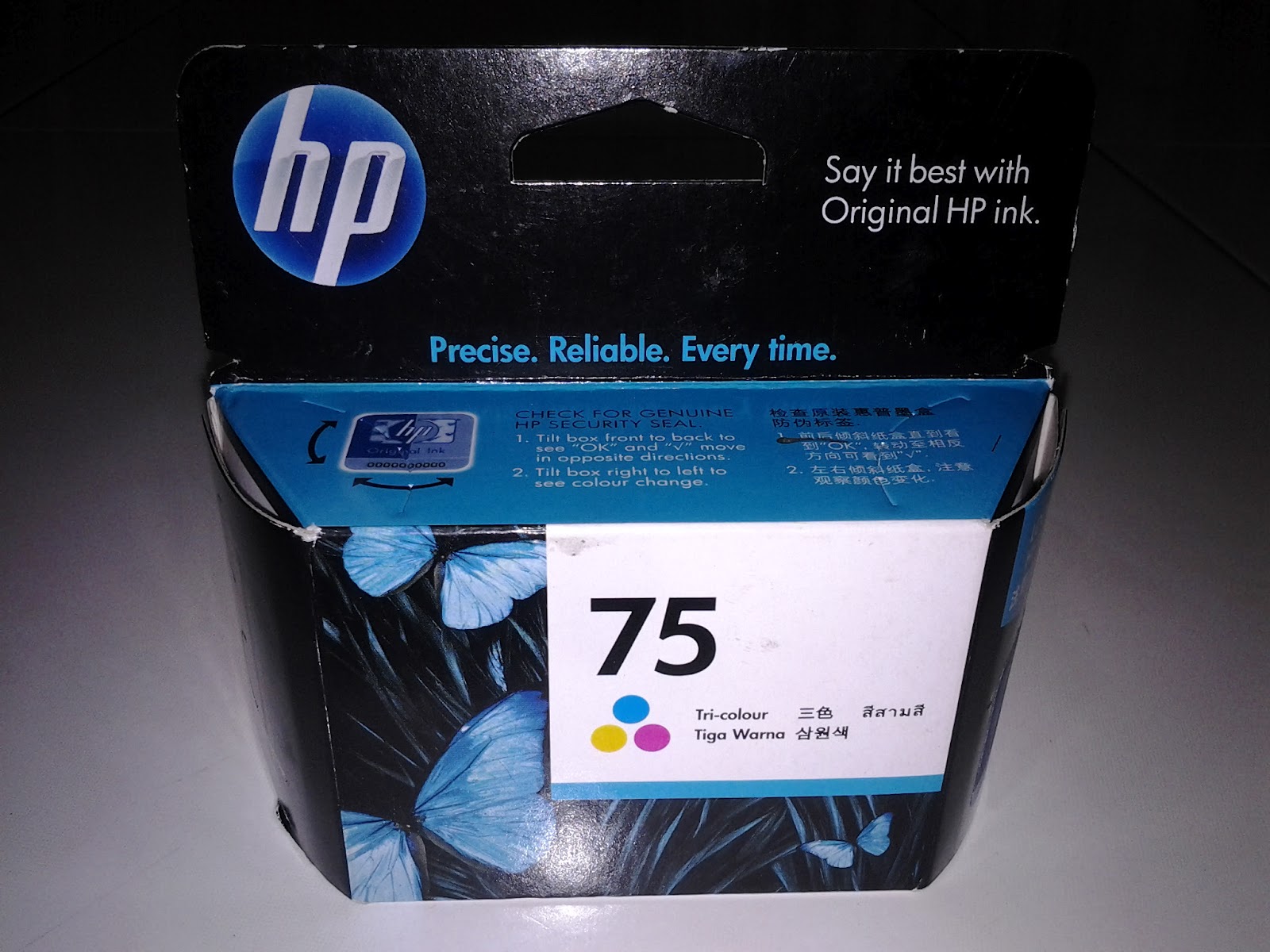Welcome TO BCMY Marketing Sales: HP Ink Colour Set-74 and 75