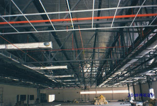 Suspended ceiling - construction principle