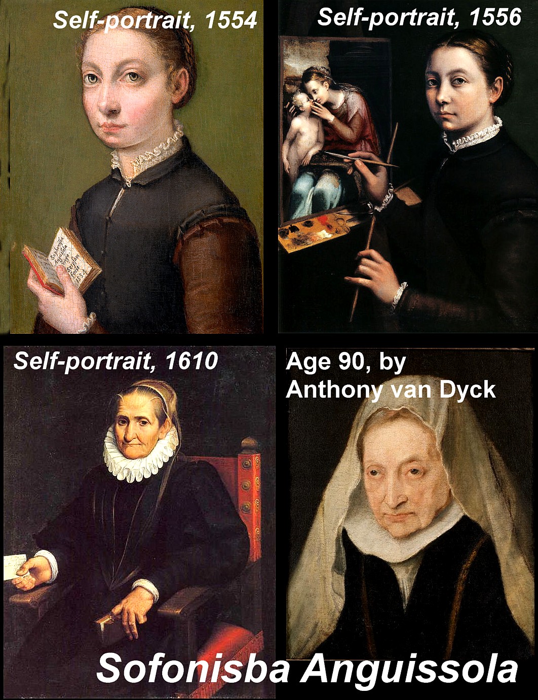 Sofonisba Anguissola Self Portrait 1556