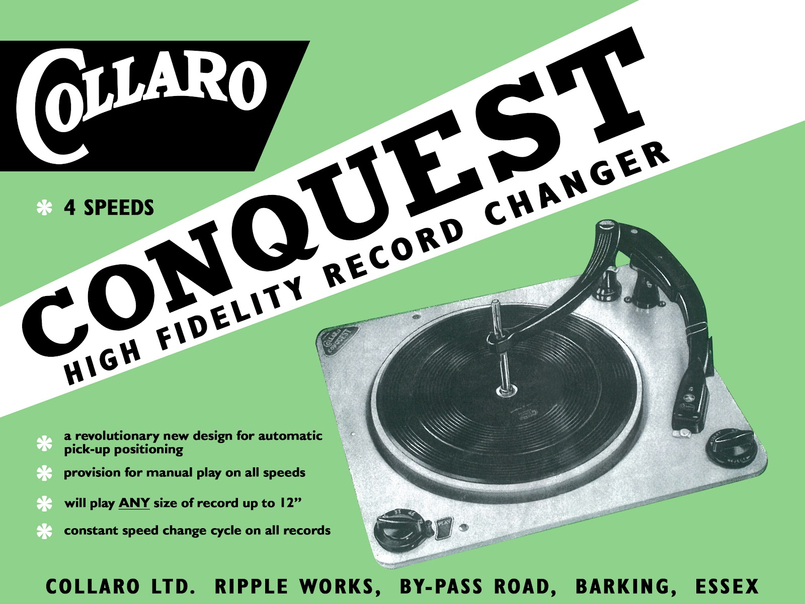 Vintage Audio Workshop: Collaro Artwork
