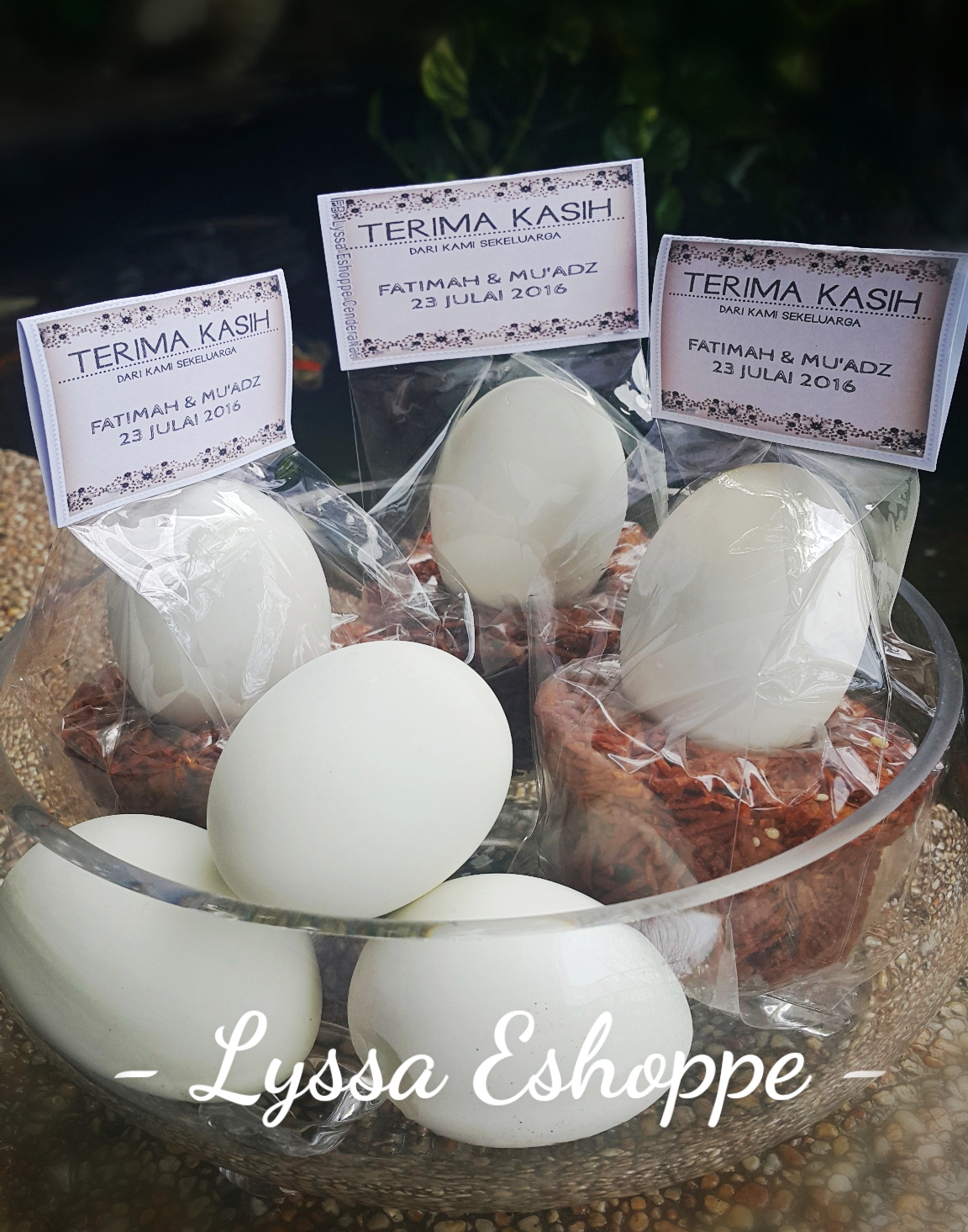 ~ Lyssa Eshoppe ~ Cenderahati / doorgift / kotak cenderahati