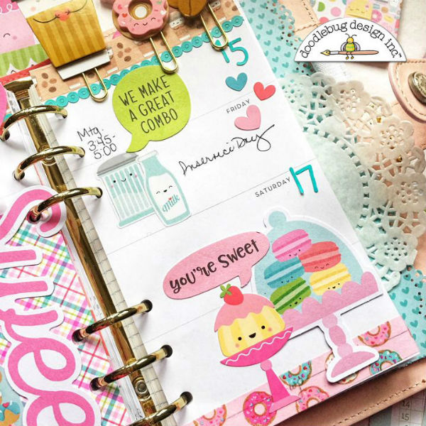 Doodlebug Design Inc Blog: Chit Chat Focus | Planner Pages by Anabelle