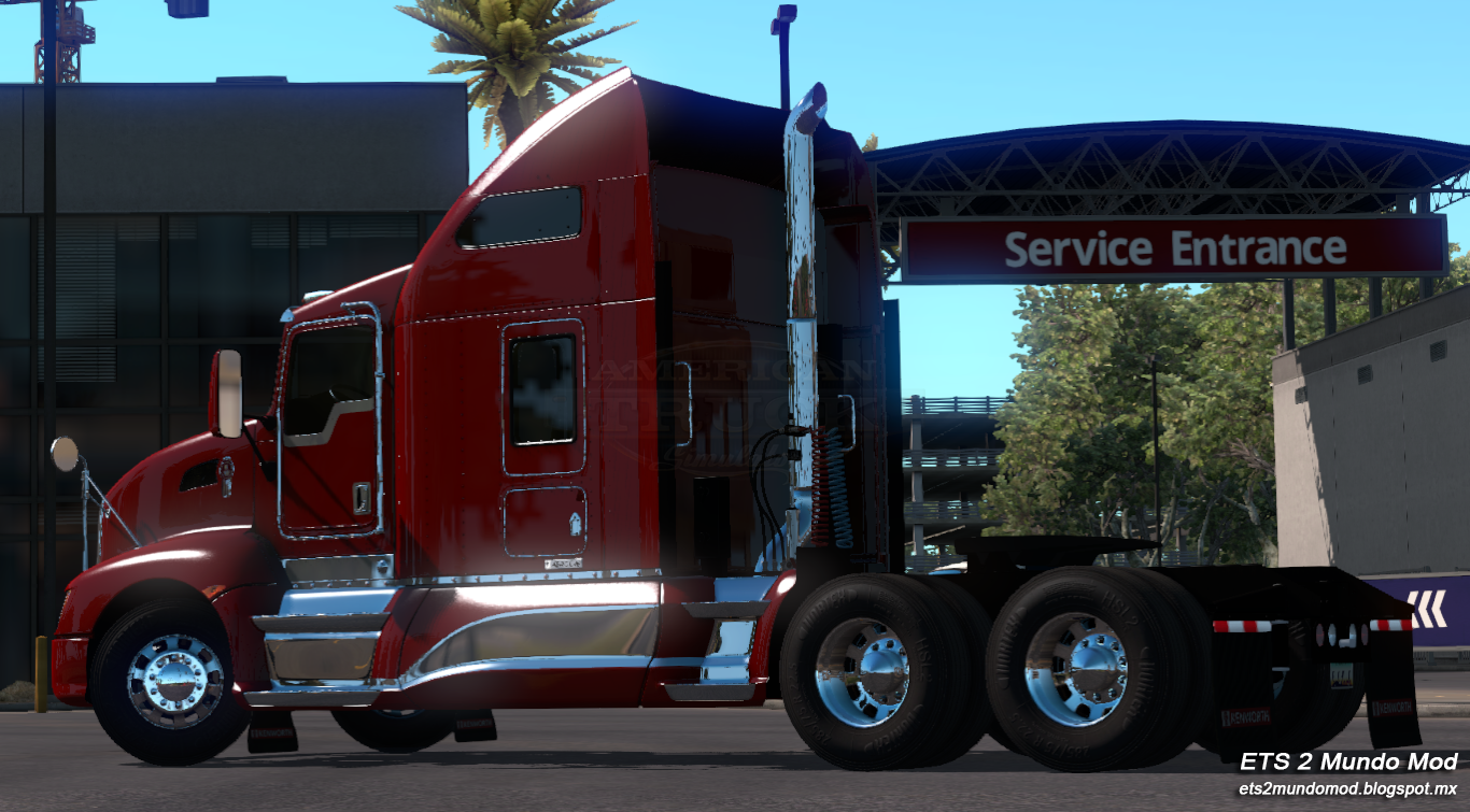 (Tractocamión ATS) Kenworth T660 2009 (Versión 3.1) - ETS 2 Mundo Mod