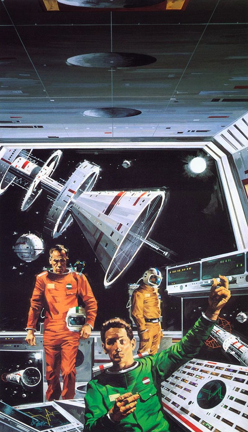 Artwork by Vincent Di Fate : r/ImaginaryAstronauts