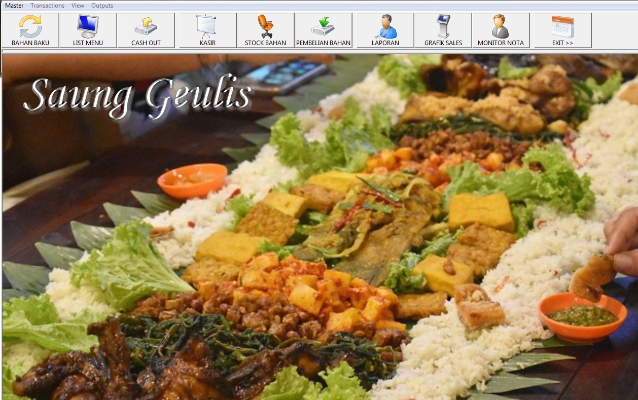 PROGRAM APLIKASI RESTORAN ATAU RUMAH MAKAN DENGAN NOMOR MEJA | helpful ...