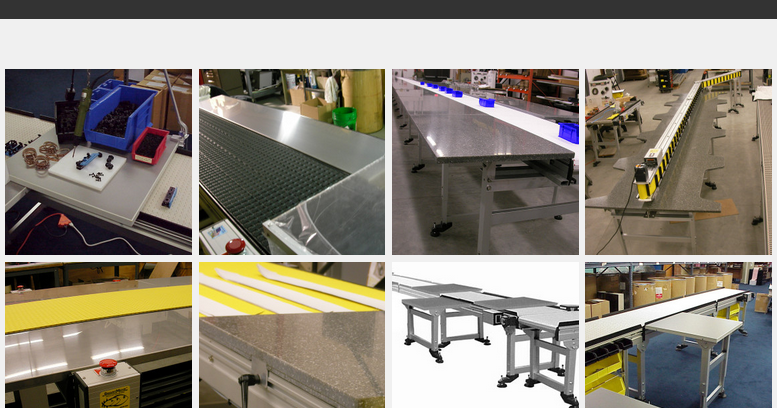 SmartMove Conveyors: Work Station Conveyor - Surface Options