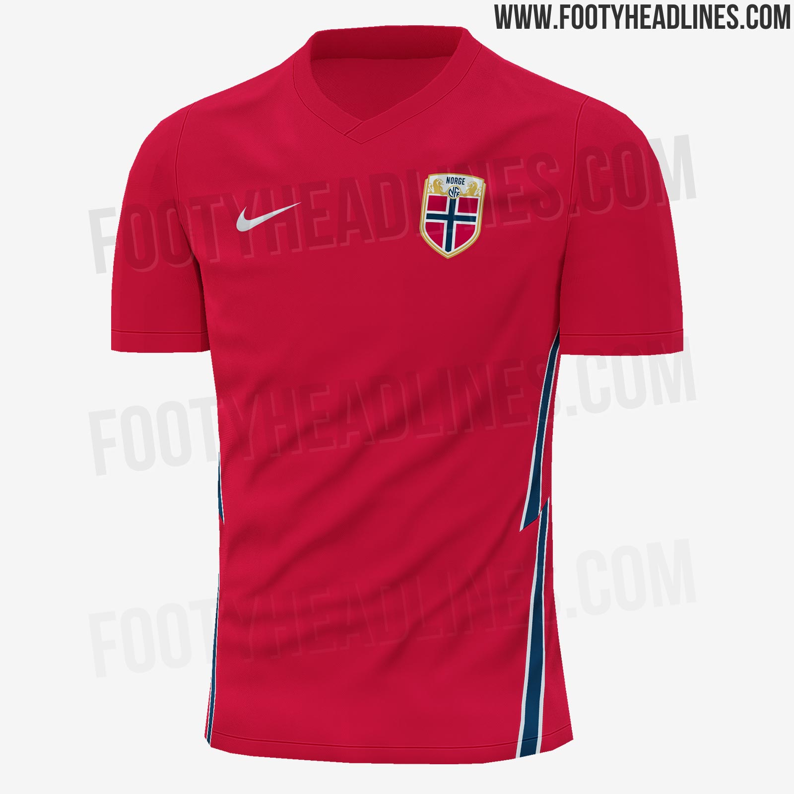 Nike Norway 2020 Home Kit Leaked - Footy Headlines