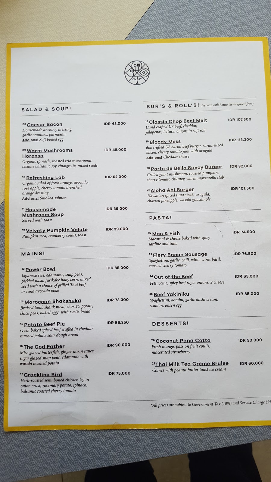 Out of The Blue Bistro