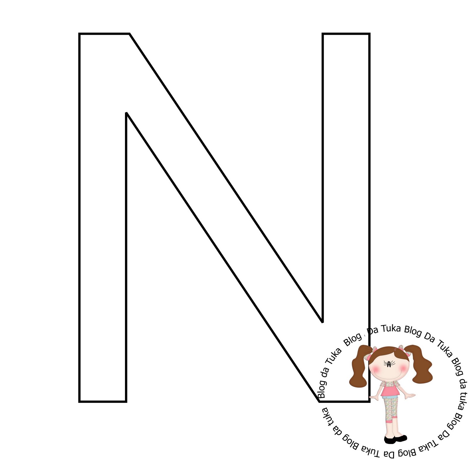 tuka: moldes do Alfabeto!