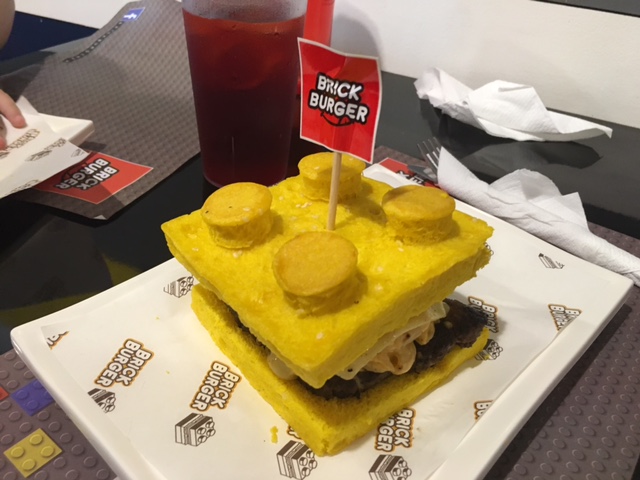 LEGO-Themed Burgers at Brick Burger Pasig