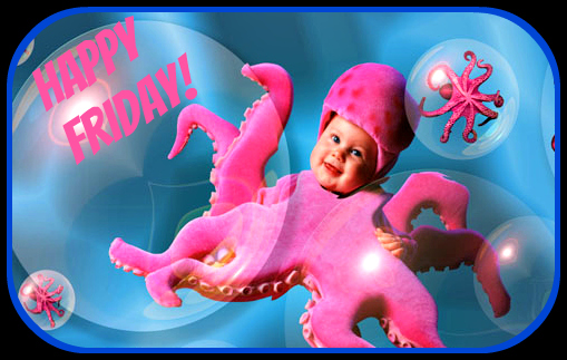 Storytime ABC's: Flannel Friday: Once I Saw an Octopus