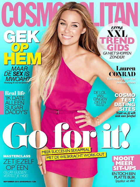 Lauren Conrad Cosmopolitan Netherlands Magazine September 2013 ...