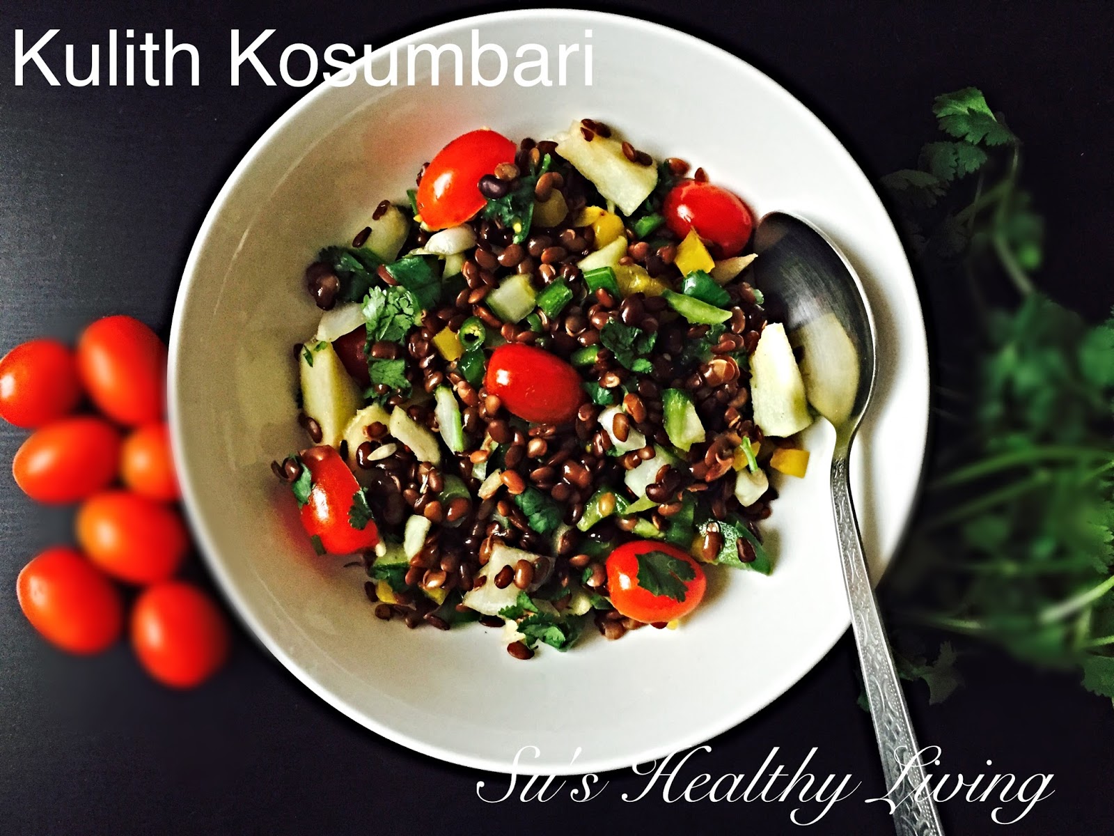 Su'sHealthyLiving: Kulith Kosumbari ( Horse-gram salad); Diabetes ...