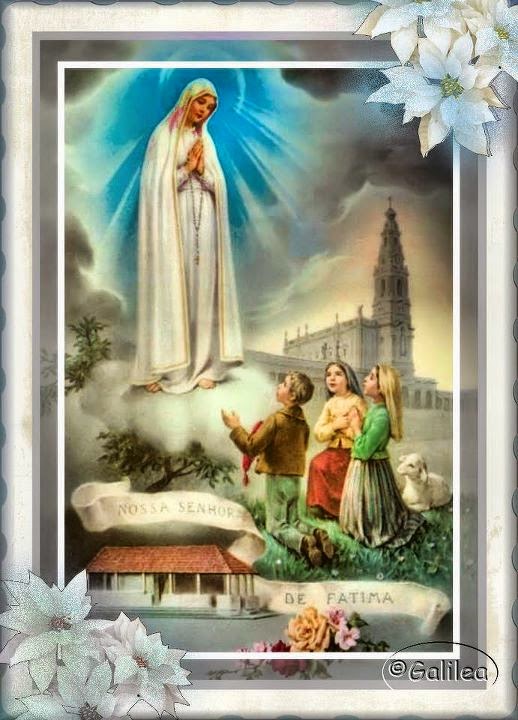 La Virgen De Fatima Y Los Tres Pastorcitos Imagui