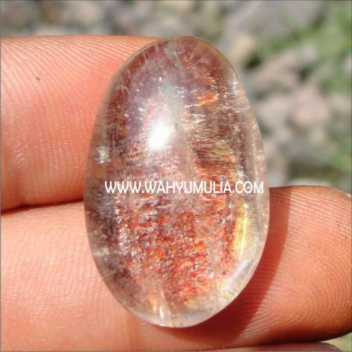 Batu Phantom Quartz (SOLD) - batu-permata