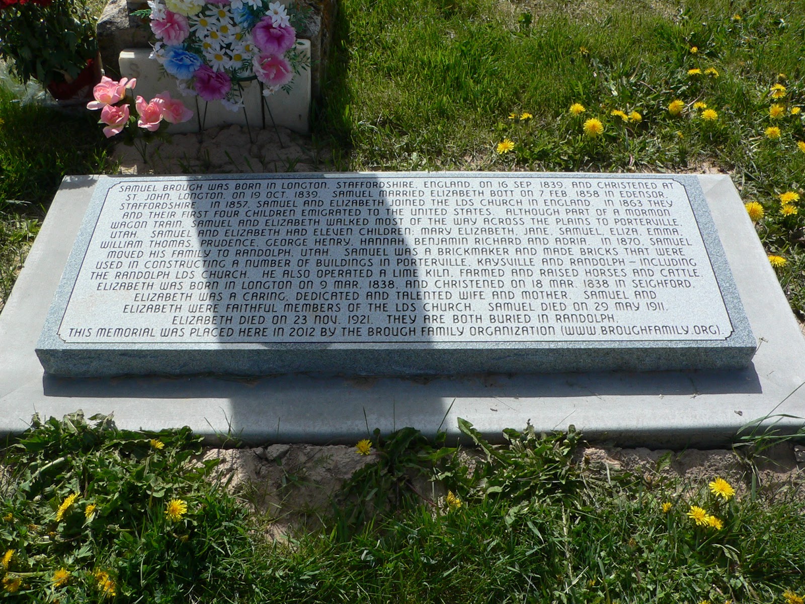 Ancestral Ties: Memorial Day, May 27, 2013. Randolph, Utah family ...
