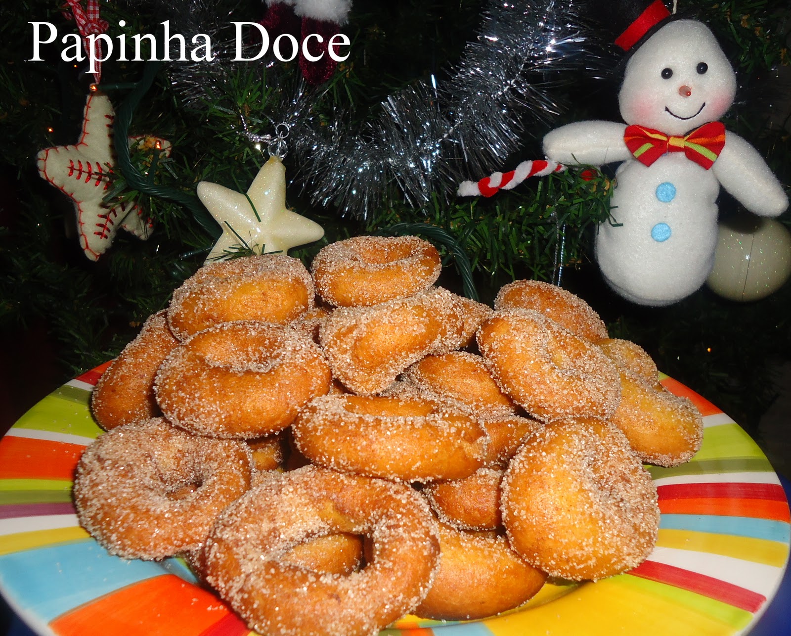 Papinha Doce: Argolas Fritas