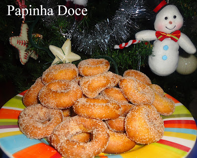 Papinha Doce: Argolas Fritas