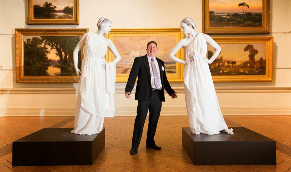 Roving Performers Sydney Australia: Live Human Statue Installation at ...