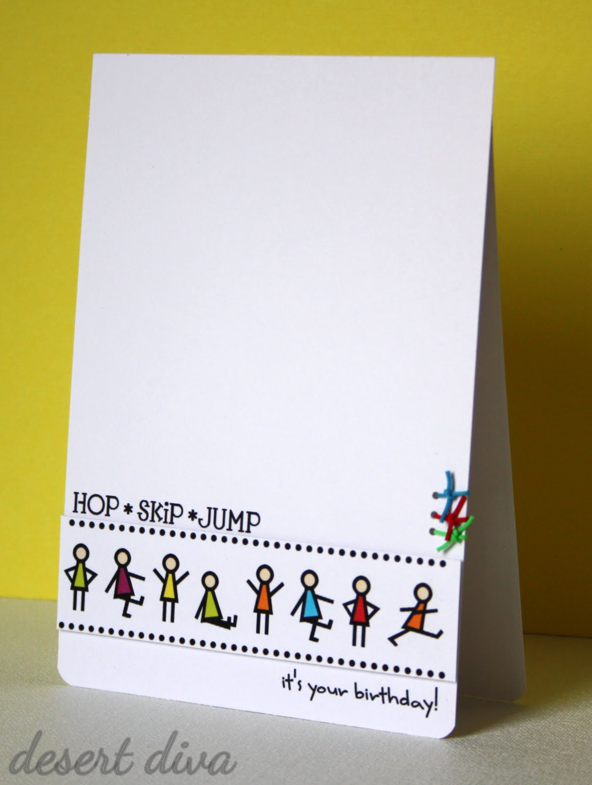 desert diva : Hop, skip, jump... It's your birthday!