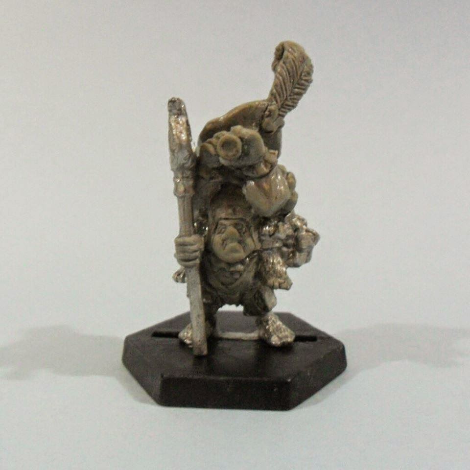 WK's Miniature Imperium: Halfling Piggyback Rider Greens