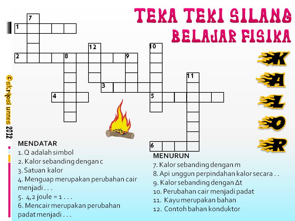 PERMAINAN PUZZLE SEBAGAI MEDIA PEMBELAJARAN FISIKA SMP/SMA