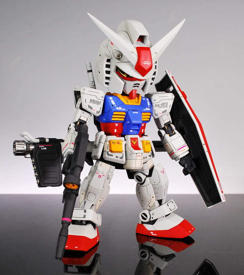 GUNDAM GUY: SD RX-78-2 Gundam - Custom Build