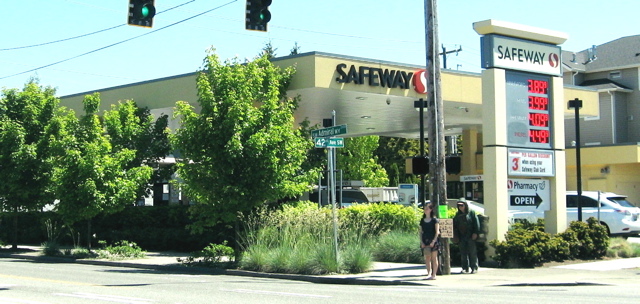 Seattle Garden Ideas: Commercial Landscapes: Safeway's "Green" Gas Station