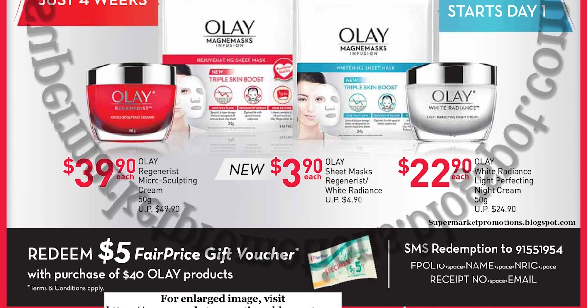 NTUC FairPrice Olay Promotion 26 October - 08 November 2018 ...