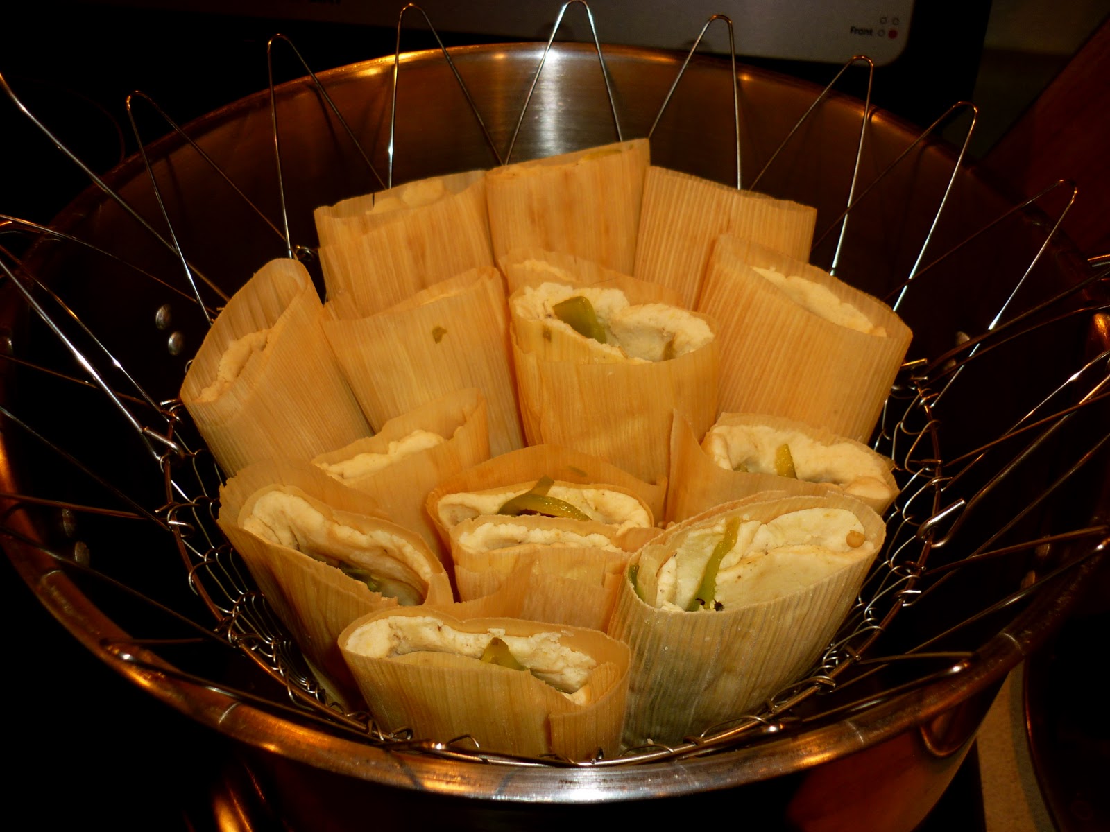 Seizing Life, One Measuring Cup At A Time: Cheese Tamales