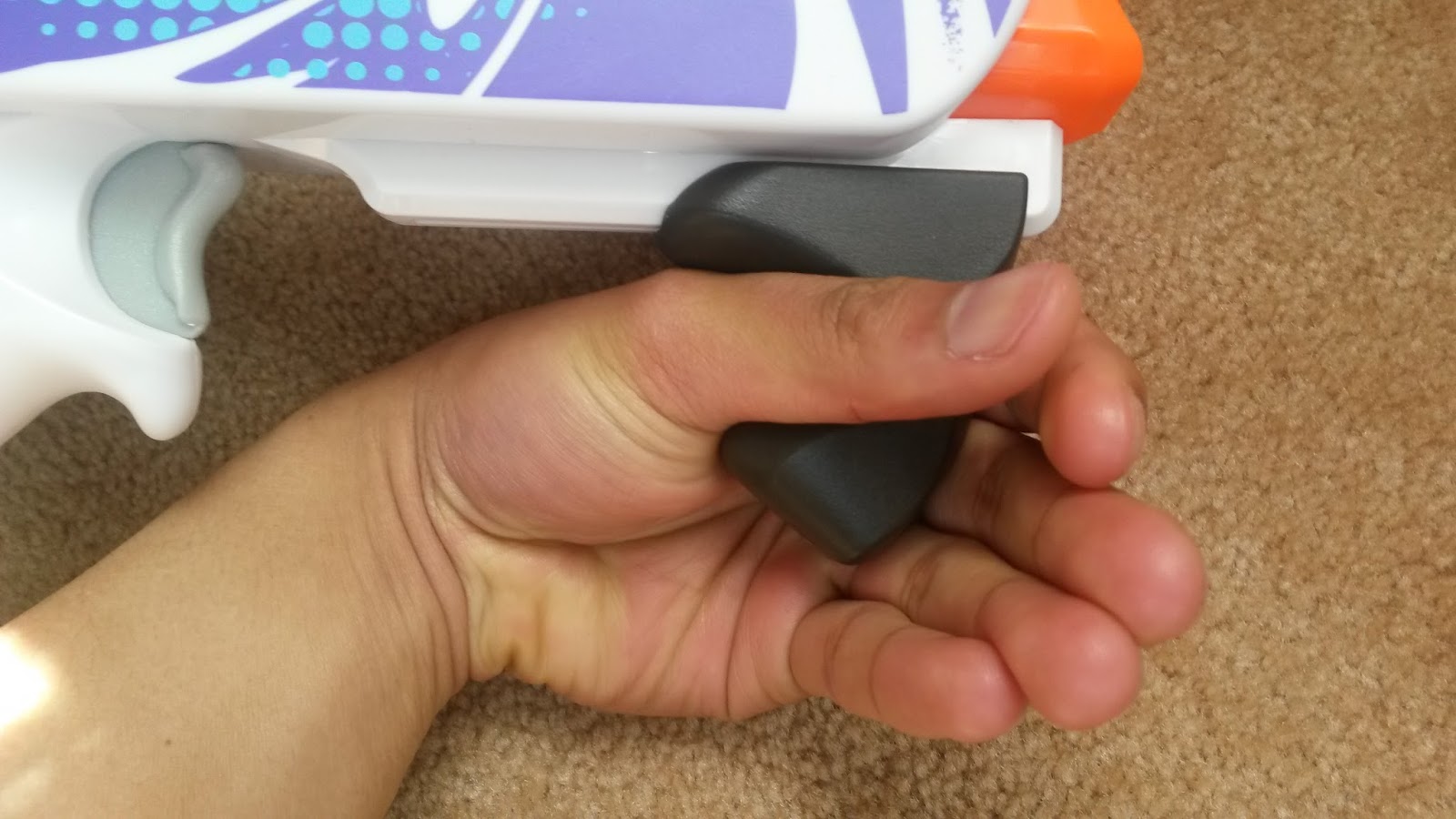 Outback Nerf: Review: Nerf Rebelle Secret Shot (grey trigger Aus)