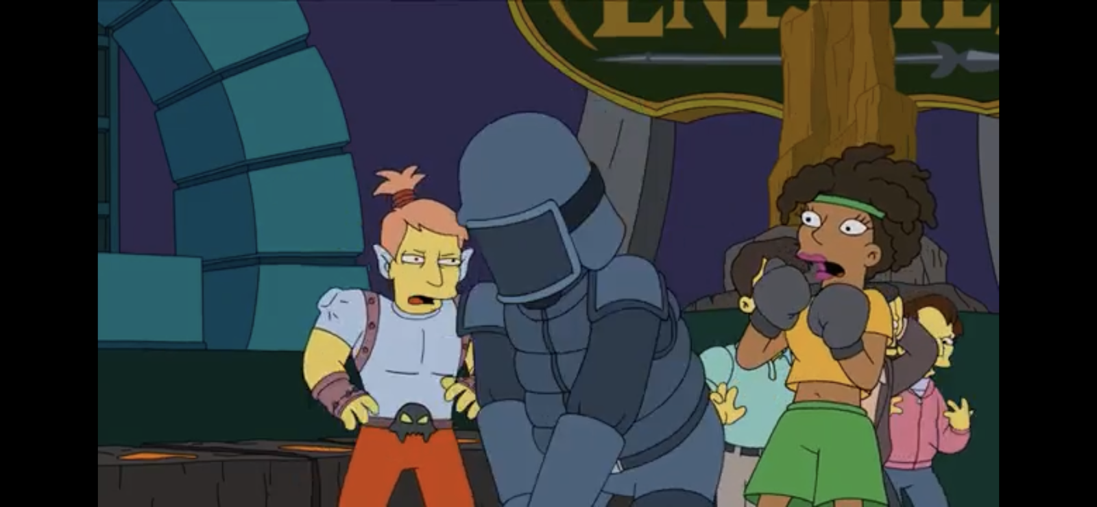 Cartoon Girls Boxing Database: The Simpsons - Season 30, Episode 17: E ...