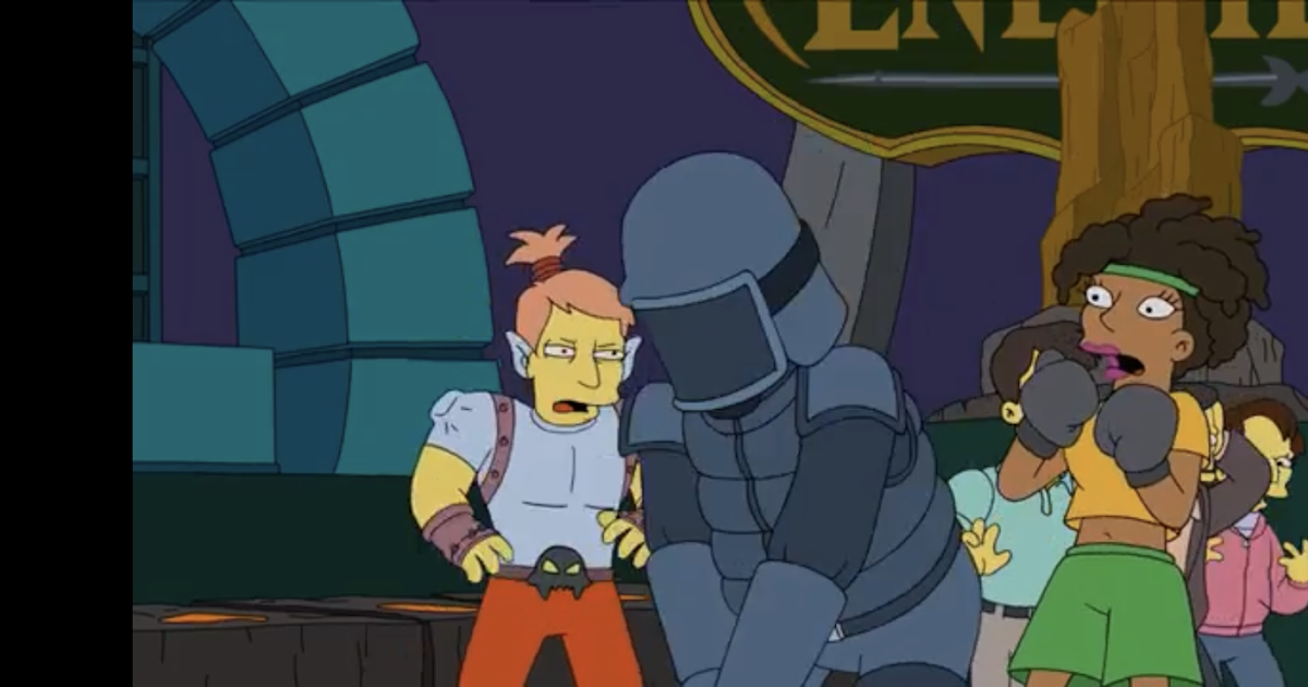 Cartoon Girls Boxing Database: The Simpsons - Season 30, Episode 17: E ...