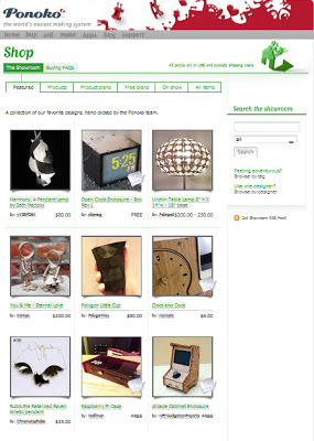 Chromatophobic: Ponoko Showroom