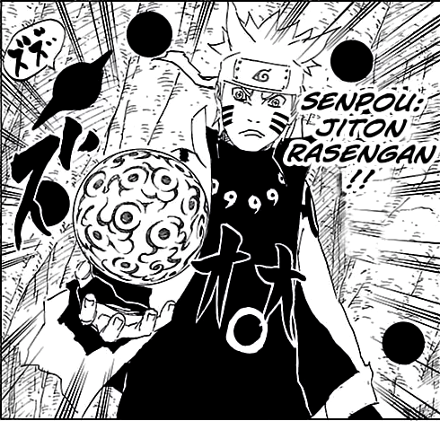 Sage Of Six Paths: Senpou - Jiton Rasengan