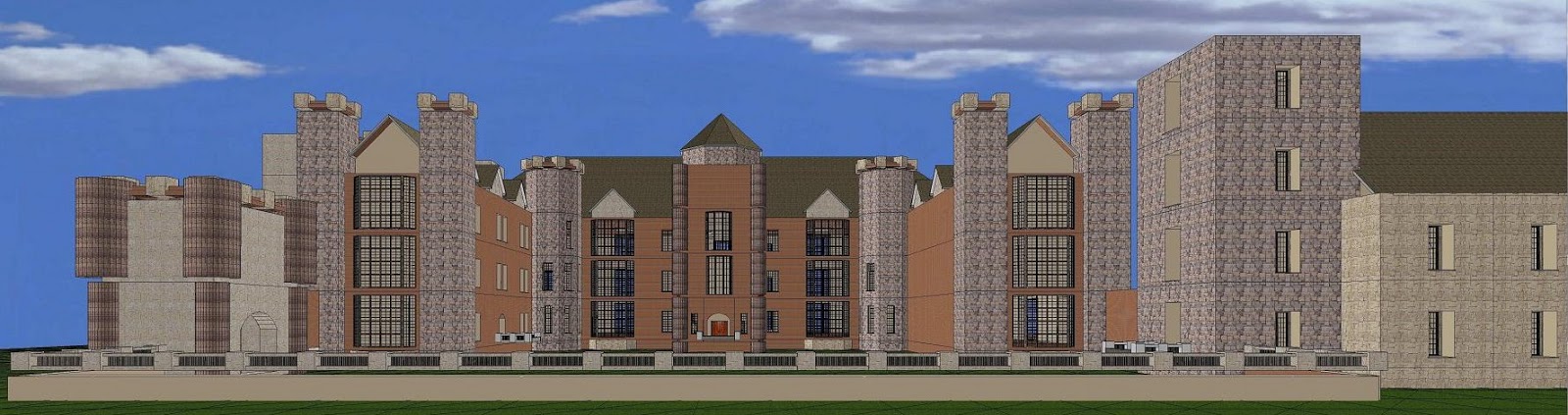 Lord Foxbridge ...in progress: Floor Plans: Foxbridge Castle