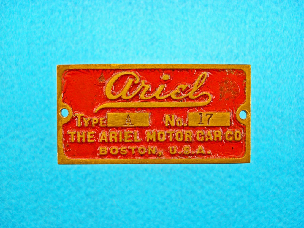 American Auto Emblems: ARIEL