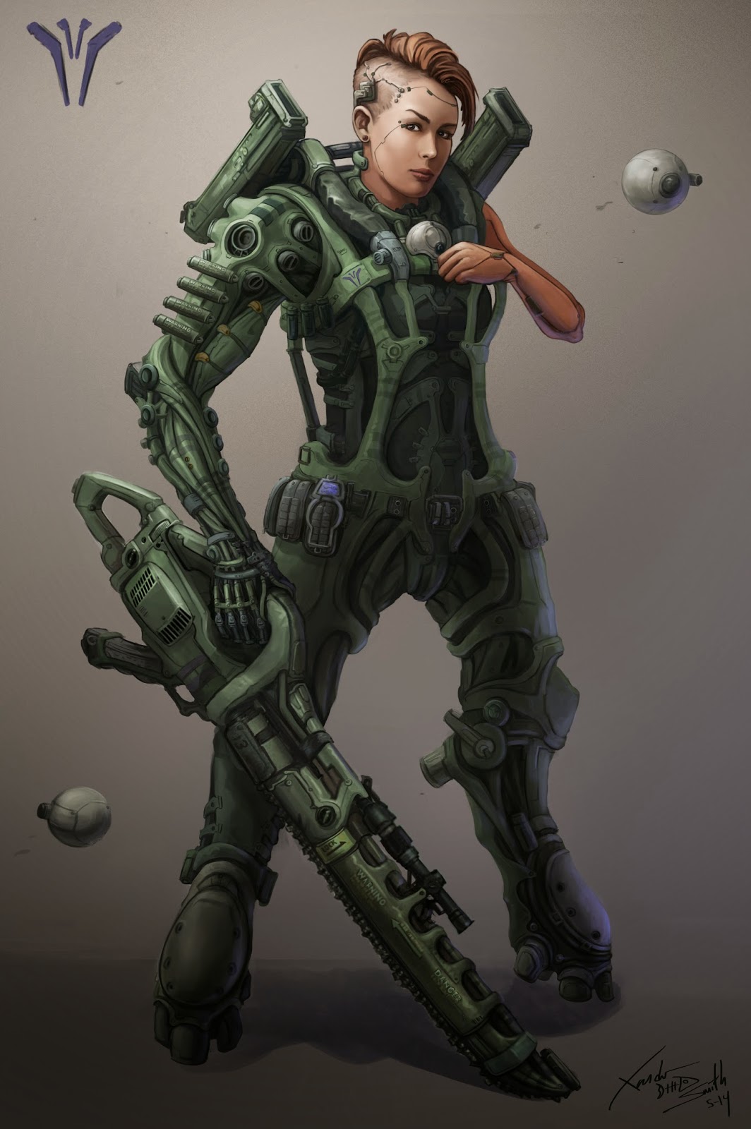 ZombieFishProductions: Biomech and Trojan Mech Project