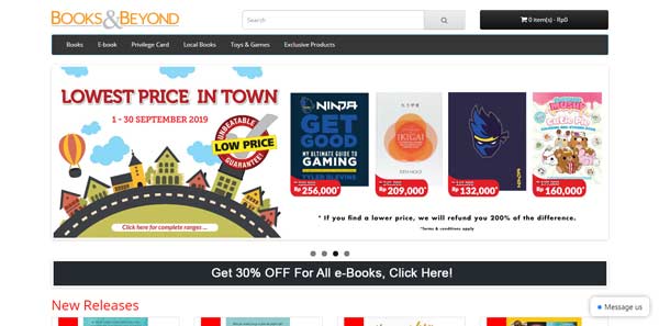 9 Rekomendasi Toko Buku Online Terlengkap dan Terpercaya - ContohText