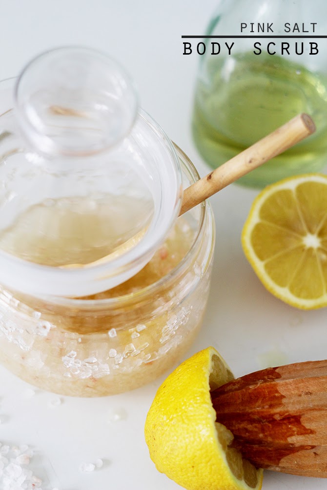 Diy | Homemade Easy Body Scrub | minimal crafts